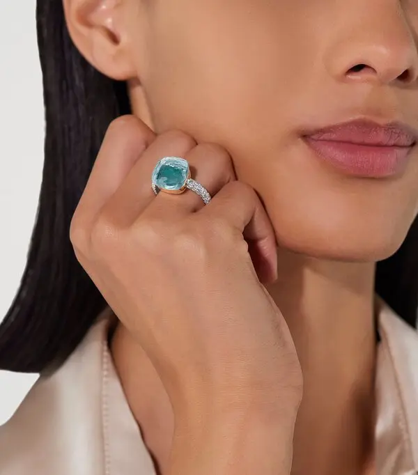 Pomellato Nudo Maxi Ring - Blue