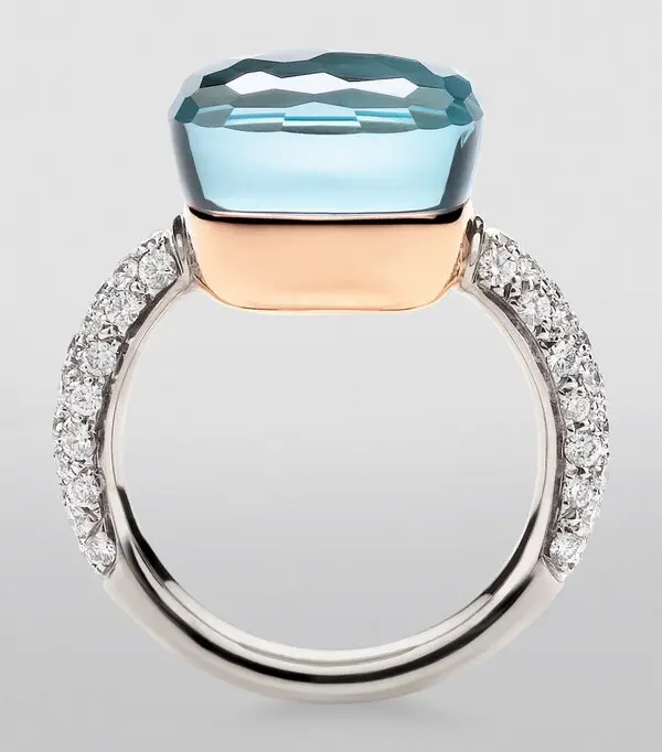 Pomellato Nudo Maxi Ring - Blue