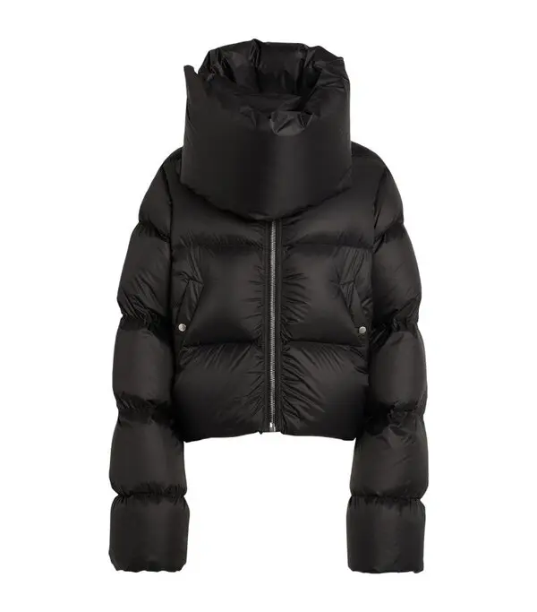 Rick Owens Funnel-neck Puffer Jacket