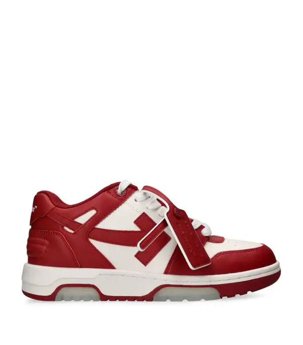 Off-White Leather Out Of Office Sneakers