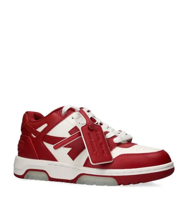 Off-White Leather Out Of Office Sneakers