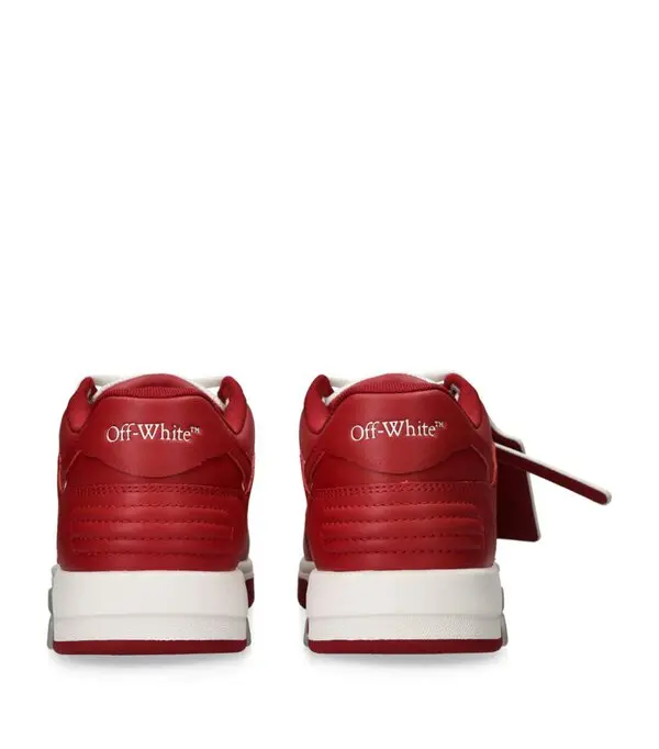 Off-White Leather Out Of Office Sneakers