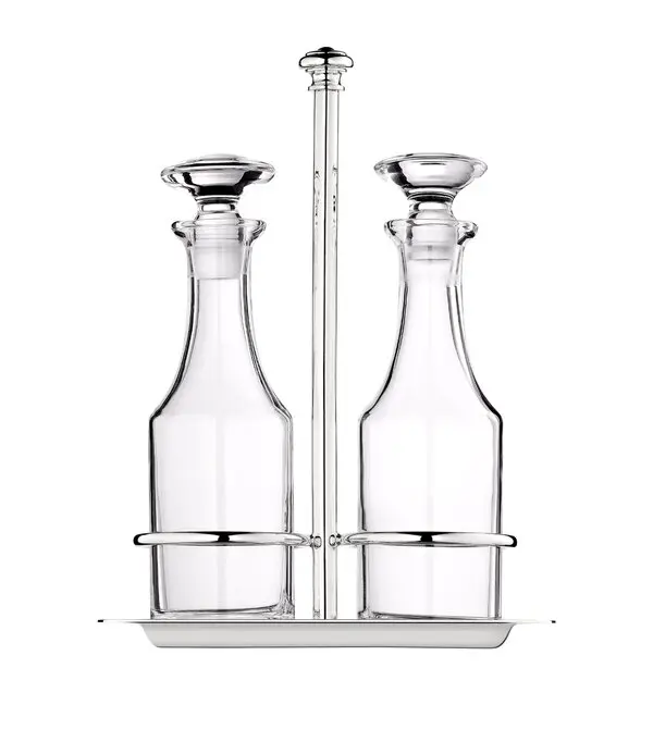 Christofle Plated Albi Cruet Set - Silver