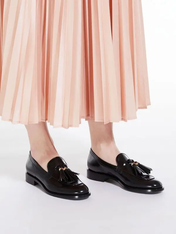 Max Mara Leather Moccasins