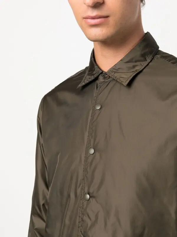 Aspesi Lilo Taffeta Padded Overshirt - Green