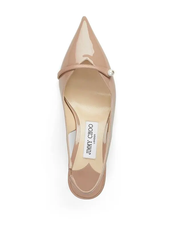 JIMMY CHOO 45mm Amita Slingback Pumps