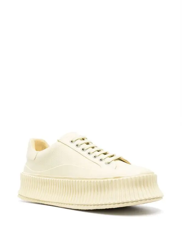 JIL SANDER Panelled Lace-up Sneakers