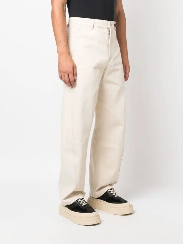 OAMC Cortes Wide-leg Jeans - Neutrals