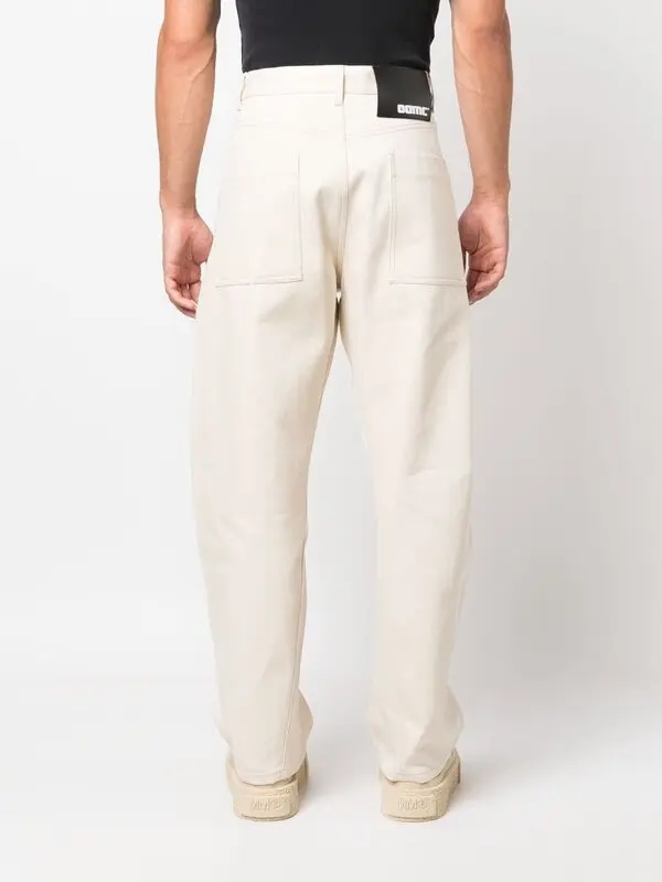 OAMC Cortes Wide-leg Jeans - Neutrals