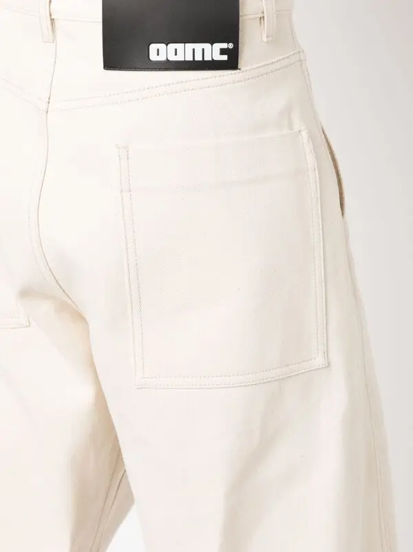 OAMC Cortes Wide-leg Jeans - Neutrals