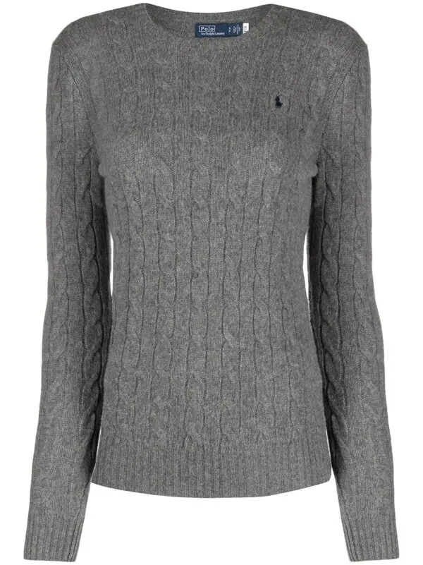 Polo Ralph Lauren Cable-knit Jumper - Grey