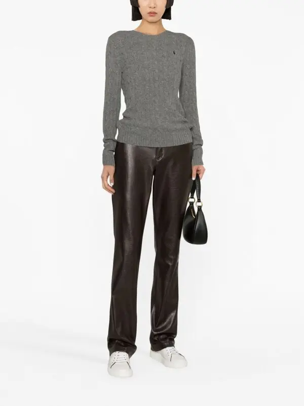 Polo Ralph Lauren Cable-knit Jumper - Grey