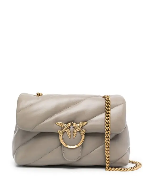 Pinko Classic Love Puff Shoulder Bag - Brown