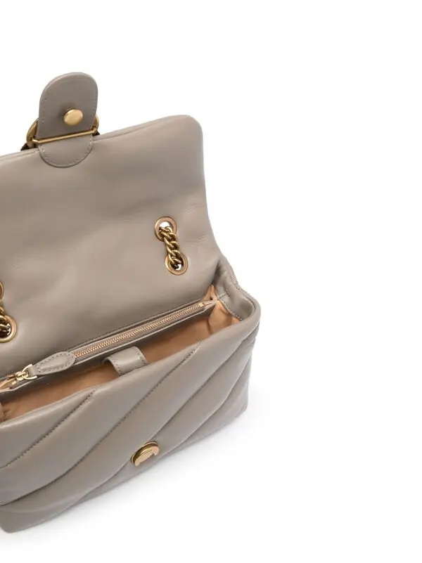 Pinko Classic Love Puff Shoulder Bag - Brown