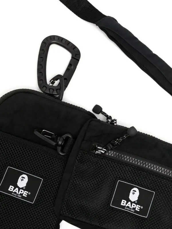 A Bathing Ape® Multi Body Bag - Black | Editorialist