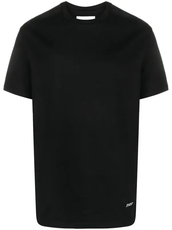 JIL SANDER Logo-plaque Jersey-knit T-shirt