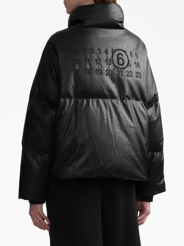 MAISON MARGIELA Numbers-motif Padded Jacket