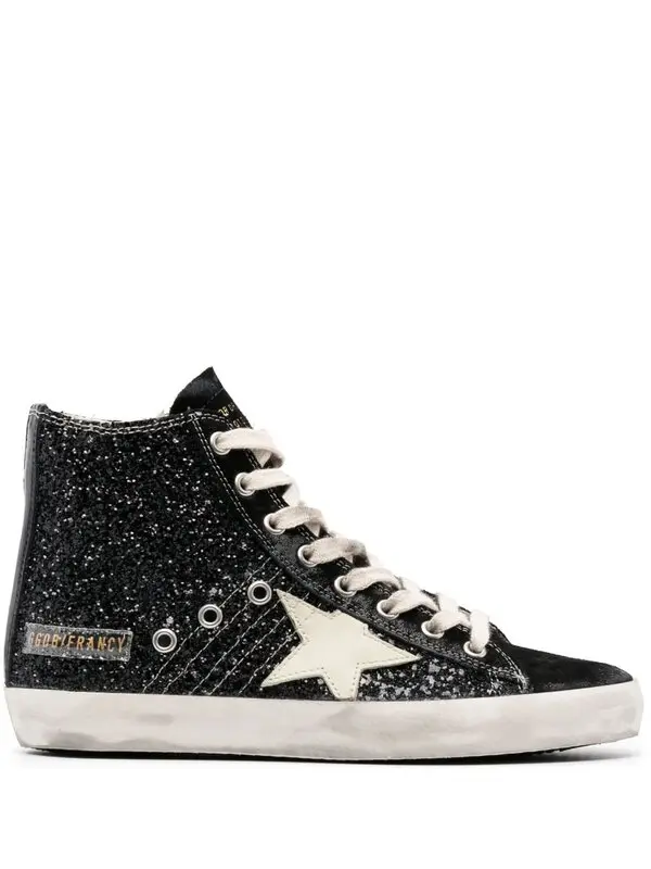 GOLDEN GOOSE Francy Penstar Sneakers - Black