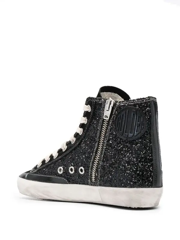 GOLDEN GOOSE Francy Penstar Sneakers - Black