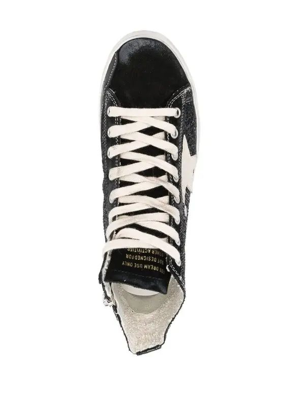 GOLDEN GOOSE Francy Penstar Sneakers - Black