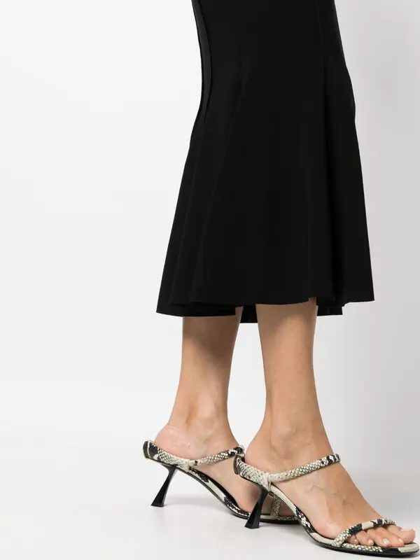 Norma Kamali Flared Blazer Midi Dress