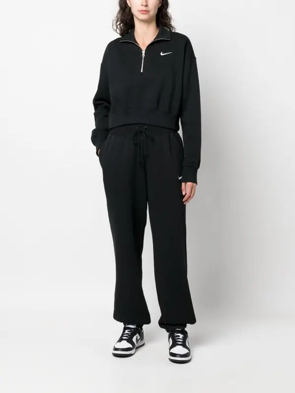Nike Phoenix Cropped Zip-up Sweatshirt