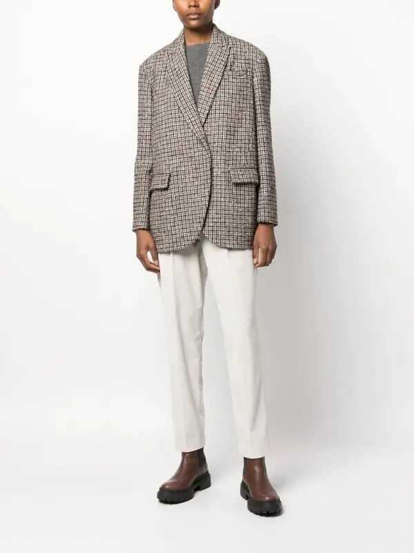 Brunello Cucinelli Single-breasted Button-fastening Blazer