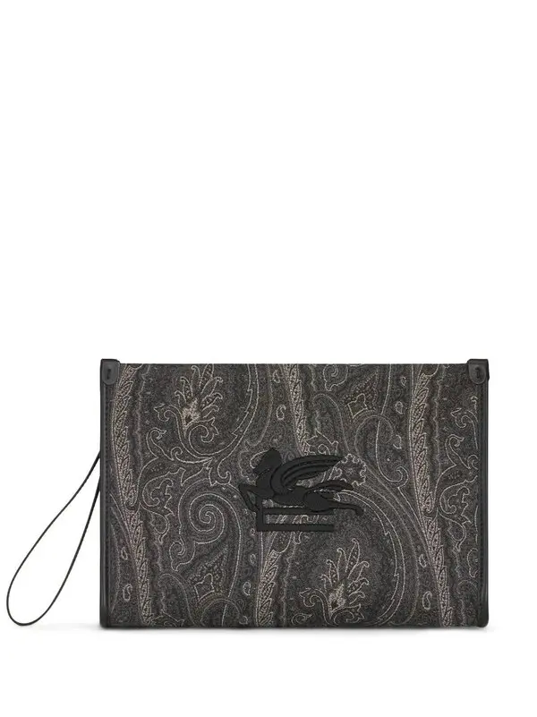 Etro Paisley-print Clutch