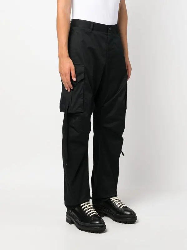 Dsquared2 Straight-leg Cotton Cargo Trousers