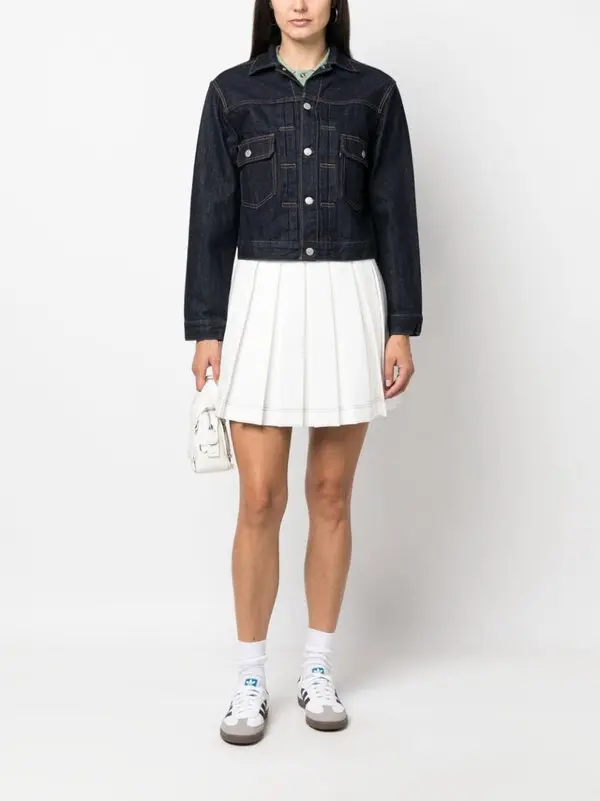 LEVI'S Denim Jacket With Logo Buttons - Blue