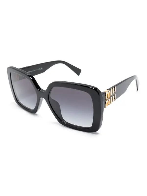 Miu Miu Oversized Sunglasses - Black