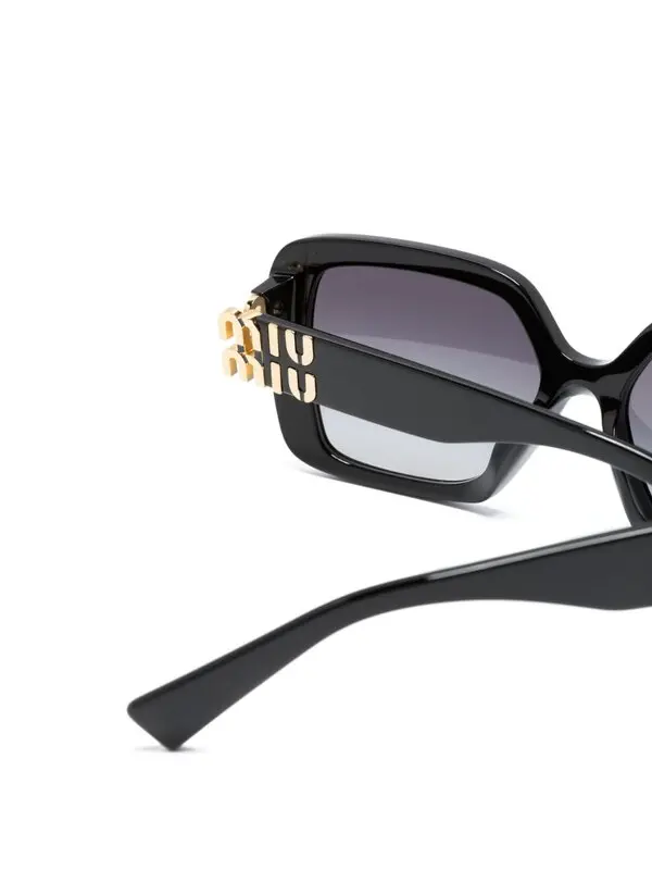 Miu Miu Oversized Sunglasses - Black