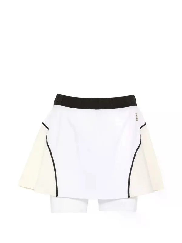 P.E Nation Ace Action Skort - White