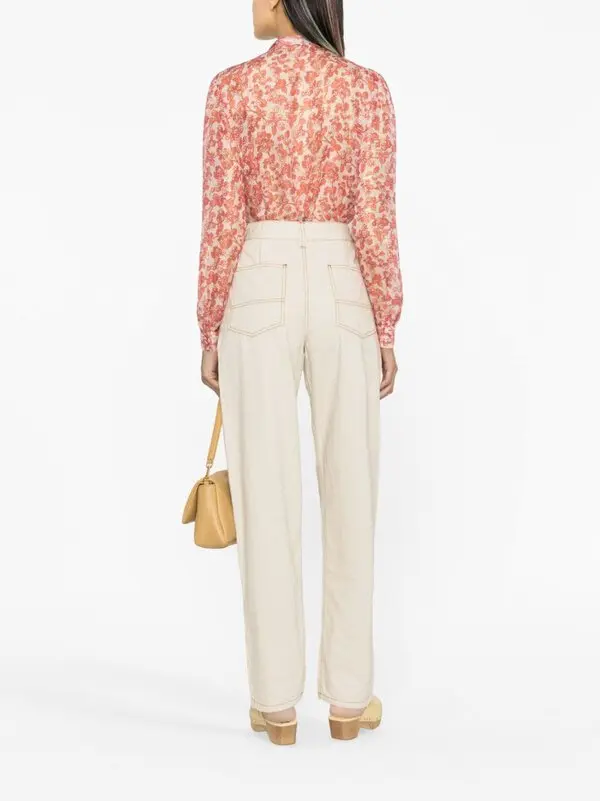 Isabel Marant Étoile Fanny Straight-leg Cargo Trousers