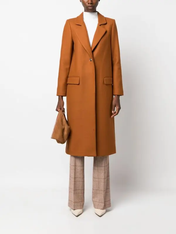TWINSET Single-breasted Belted Coat
