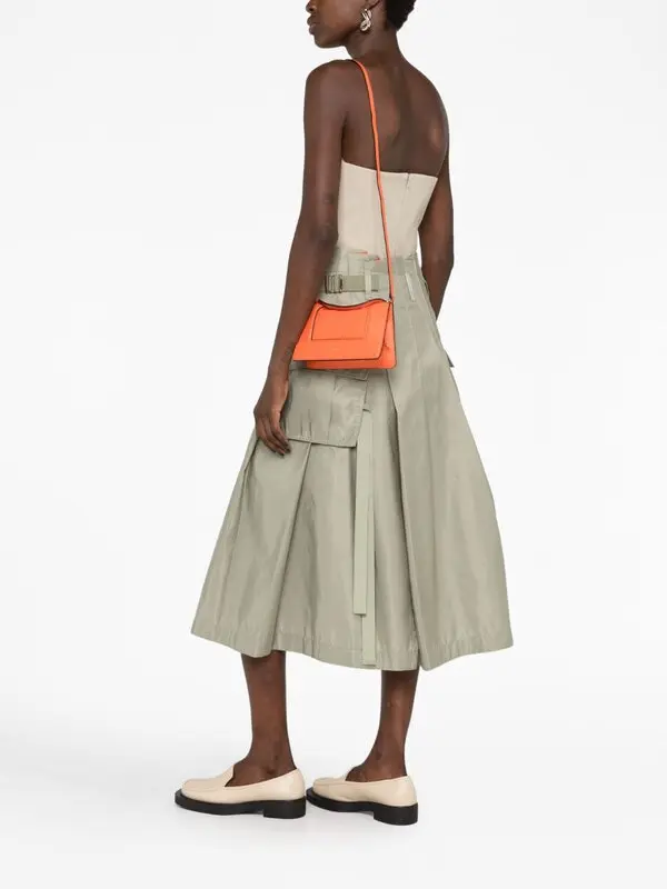 WANDLER Micro Penelope Leather Crossbody Bag