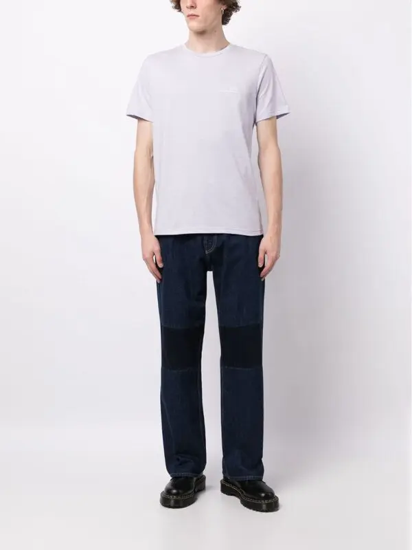 A.p.c. Logo-print Crew-neck Cotton T-shirt