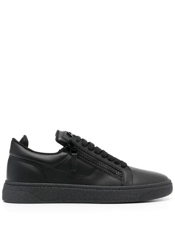 GIUSEPPE ZANOTTI Double-zip Low-top Sneakers
