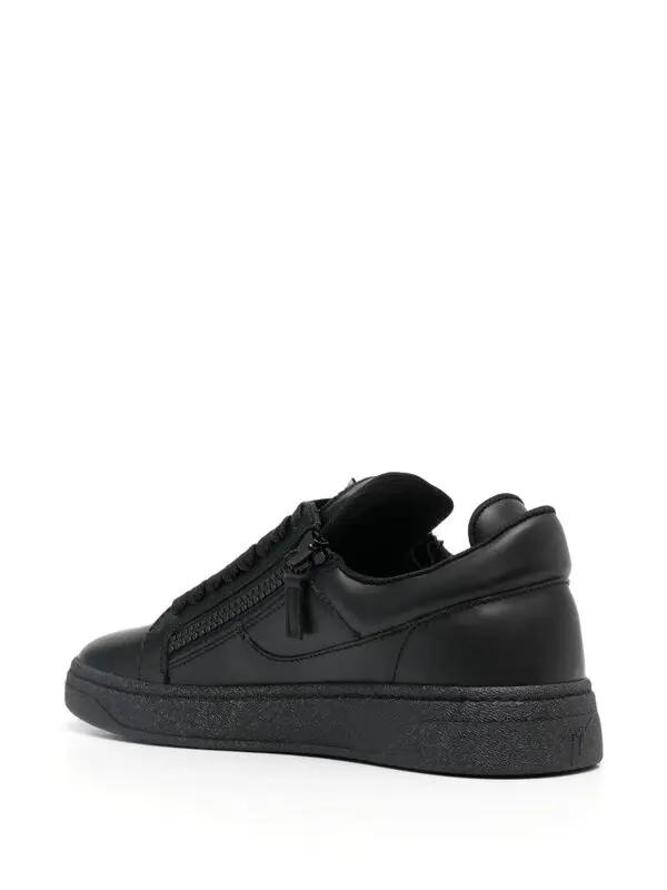 GIUSEPPE ZANOTTI Double-zip Low-top Sneakers