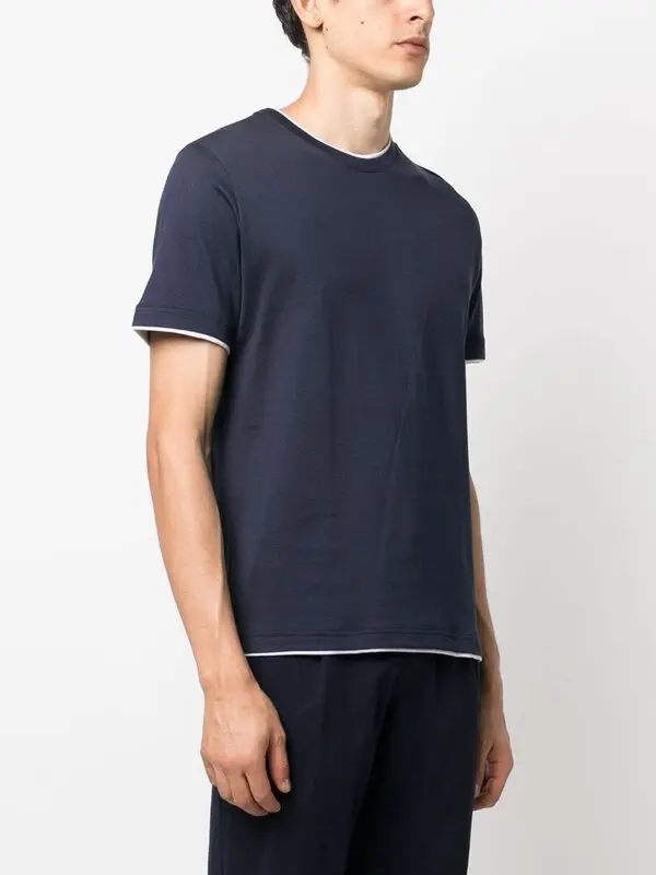 Eleventy Crew-neck T-shirt - Blue