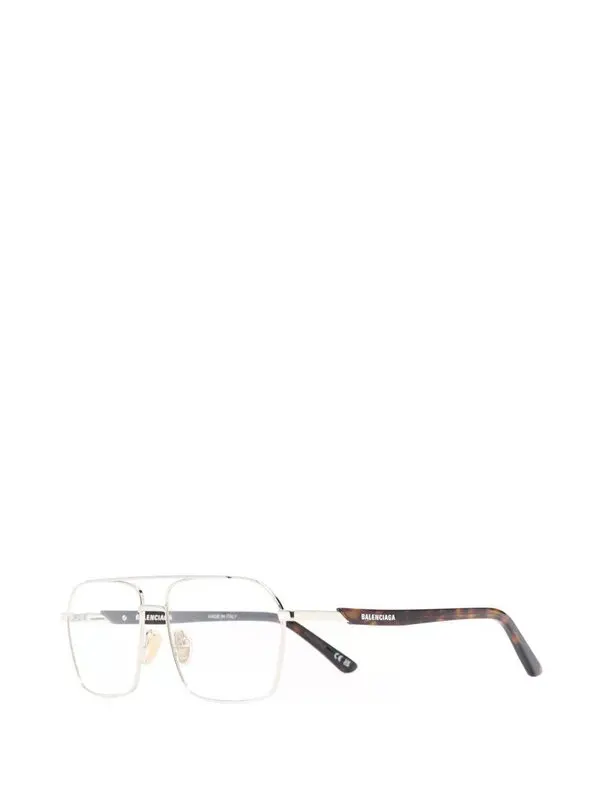 Balenciaga Double-bridge Pilot Frame Glasses