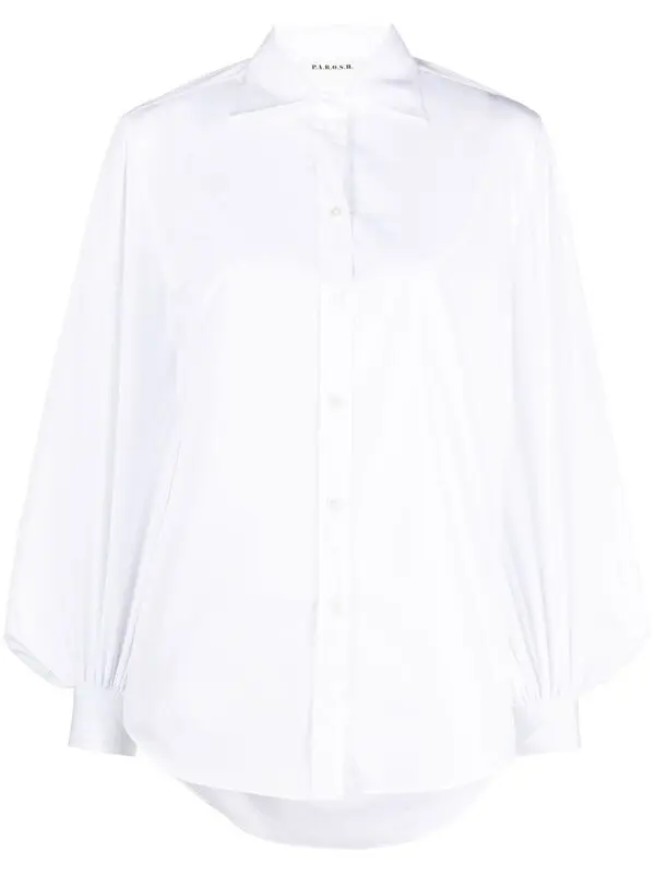 P.a.r.o.s.h Puff-sleeves Cotton Shirt