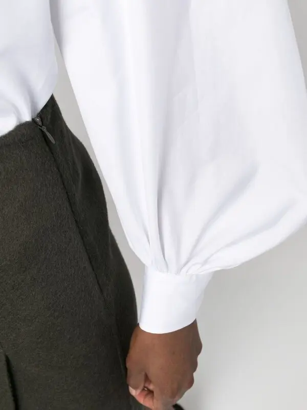 P.a.r.o.s.h Puff-sleeves Cotton Shirt