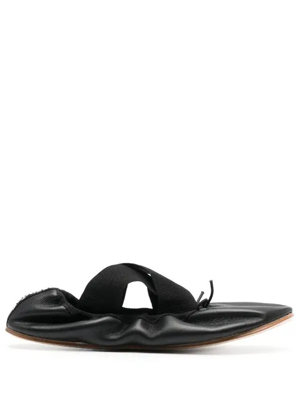 Repetto Gianna Leather Ballerinas