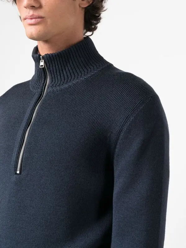 TOM FORD Wool-silk Jumper - Blue