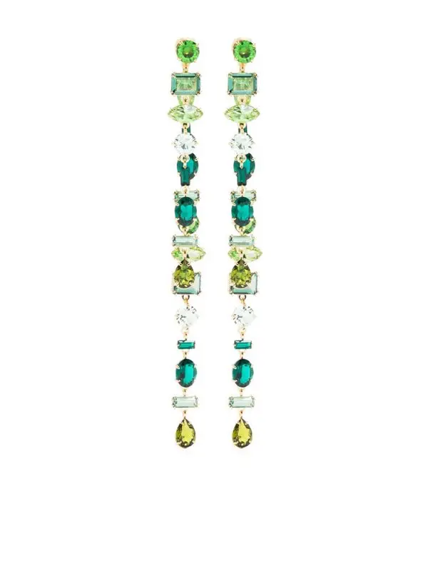 SWAROVSKI Gema Crystal-embellished Earrings - Gold