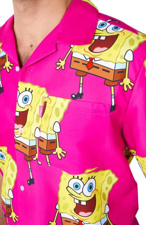 Opposuits 2-piece Spongebob Summer Set - Pink