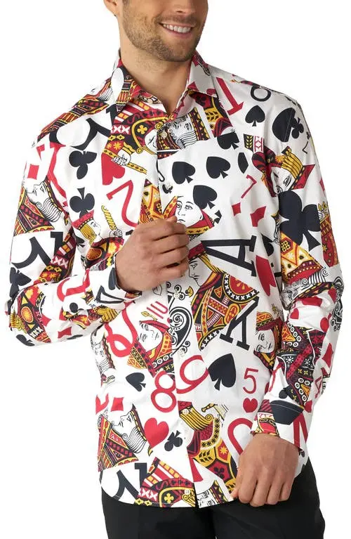 Opposuits King Of Clubs Button-up Shirt