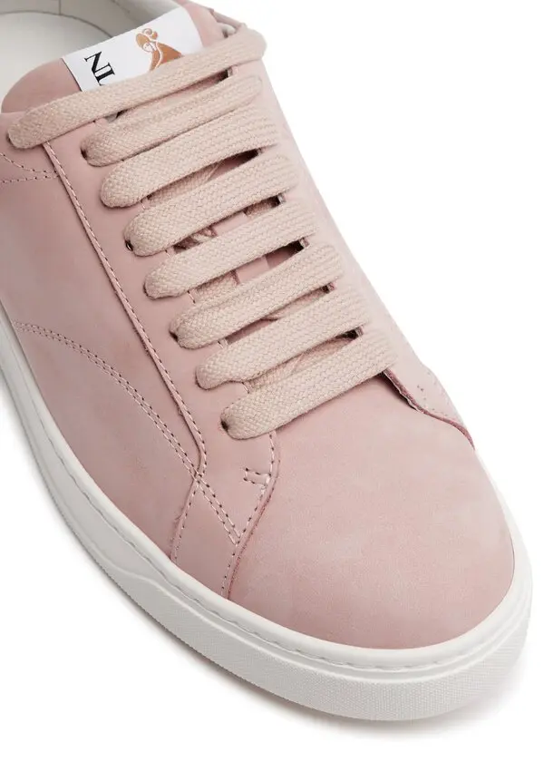 LANVIN Ddb0 Leather Sneakers - Pink
