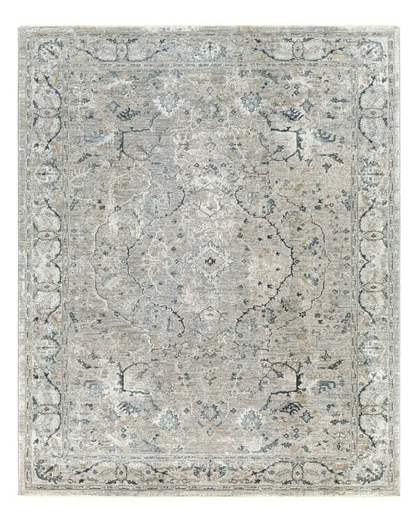 LIVABLISS Brunswick Bwk-2312 Area Rug, 7'10 X 10'3 - Blue/beige